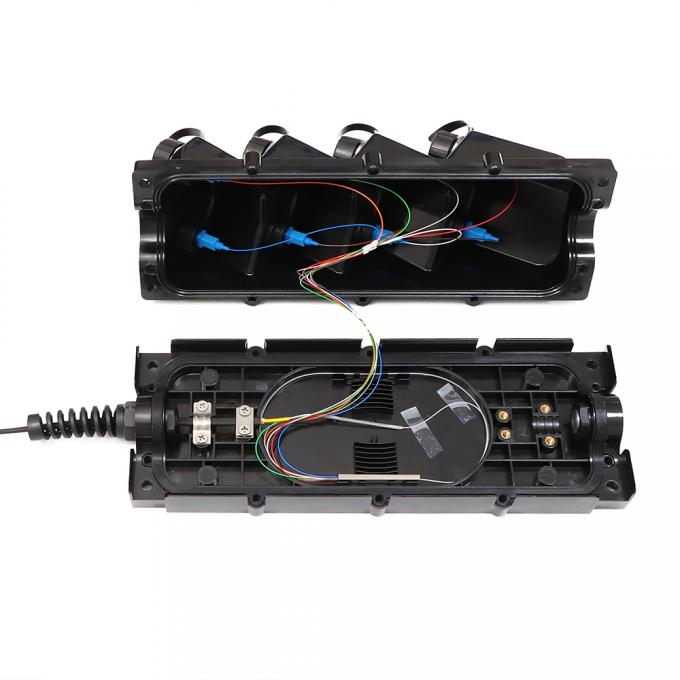 IP68 MST Fiber Optic Joint Box , FTTH Distribution Terminal Box With ...