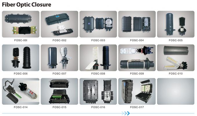 Horizontal Fiber Optic Splice Closure FOSC-001 96 Core With 2 Input 2 ...