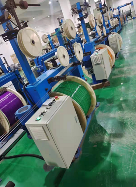 China A Fiber Solution Technology Co., Ltd factory production line