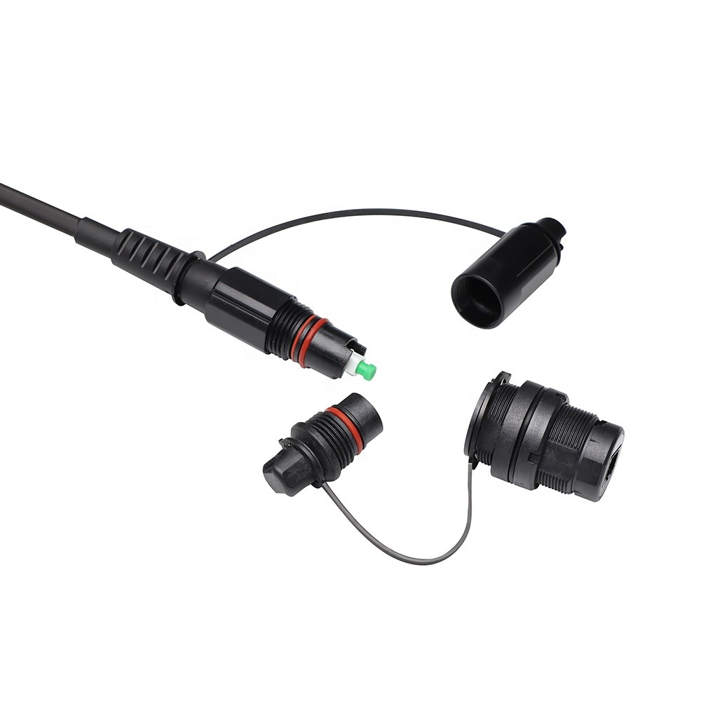 IP68 Waterproof FTTH Solution , Fiber Optic SC APC Patch Cord With ...