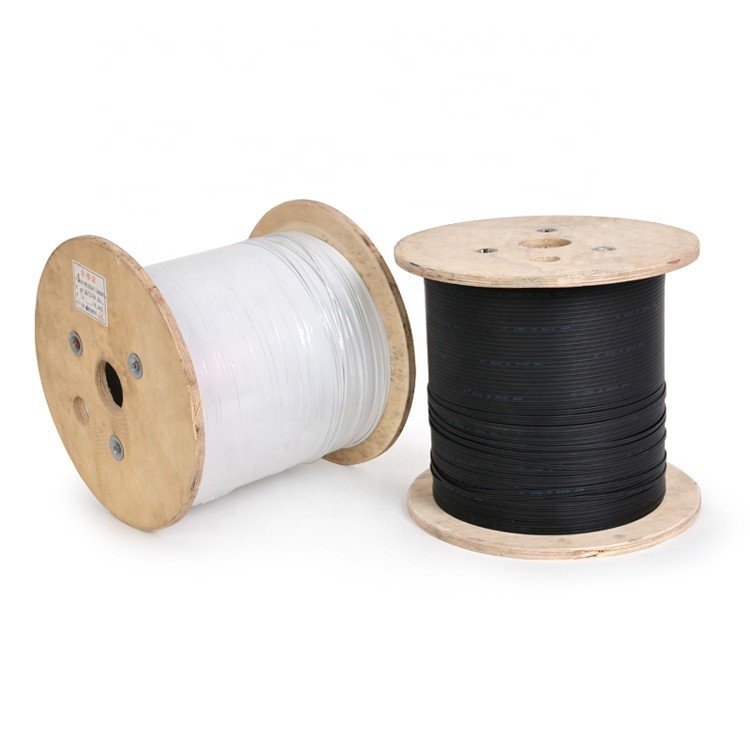 Factory Free sample 1,2,4 cores fiber optic FTTH drop cable