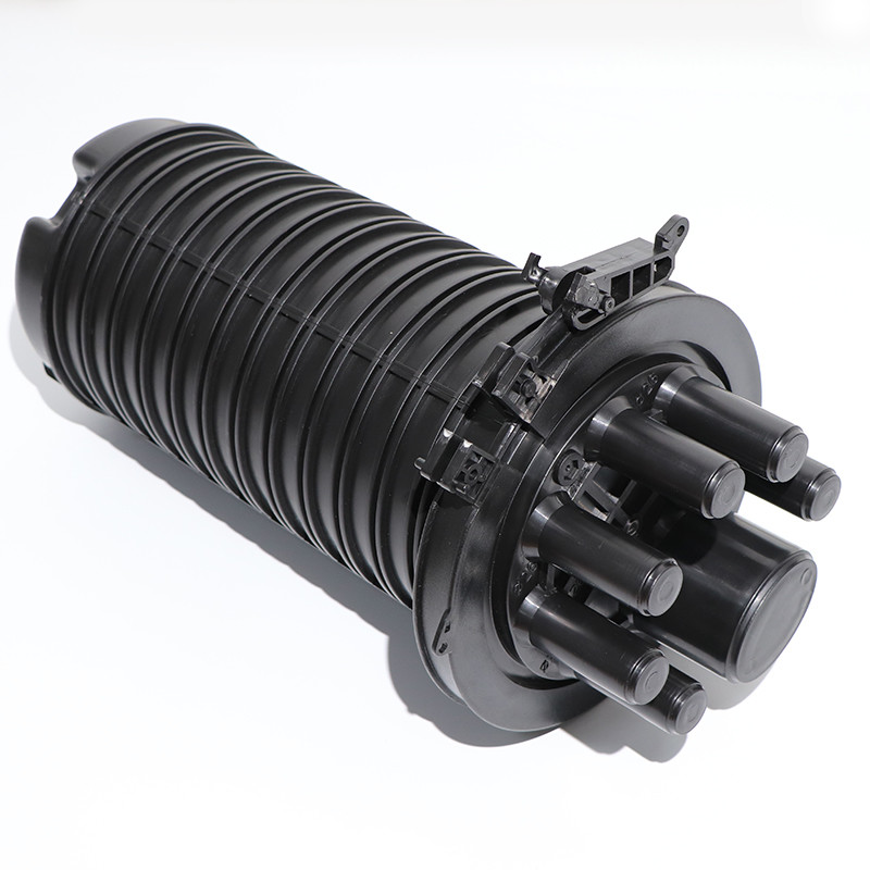 IP68 Fiber Optic Splice Closure , Joint Closure 144 Core With Vertical ...