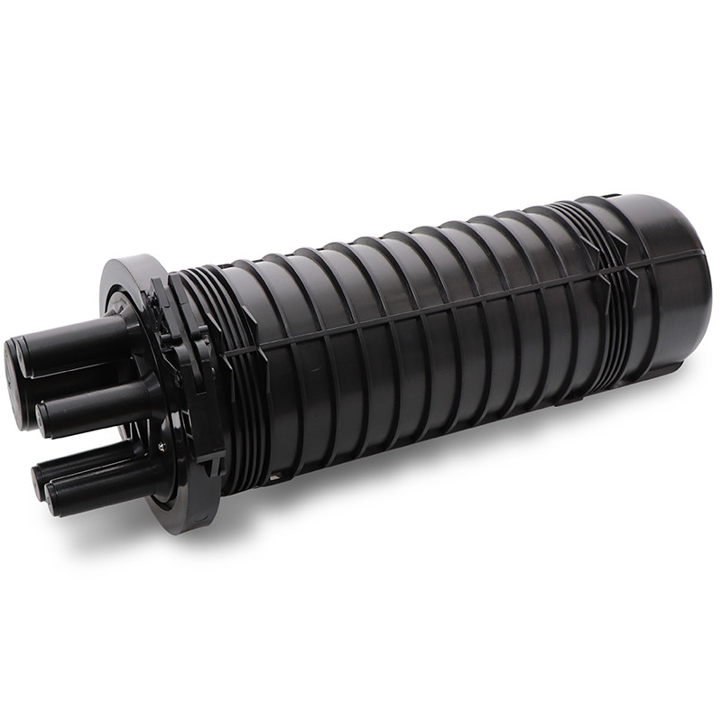 IP68 Fiber Optic Splice Closure , Joint Closure 144 Core With Vertical ...